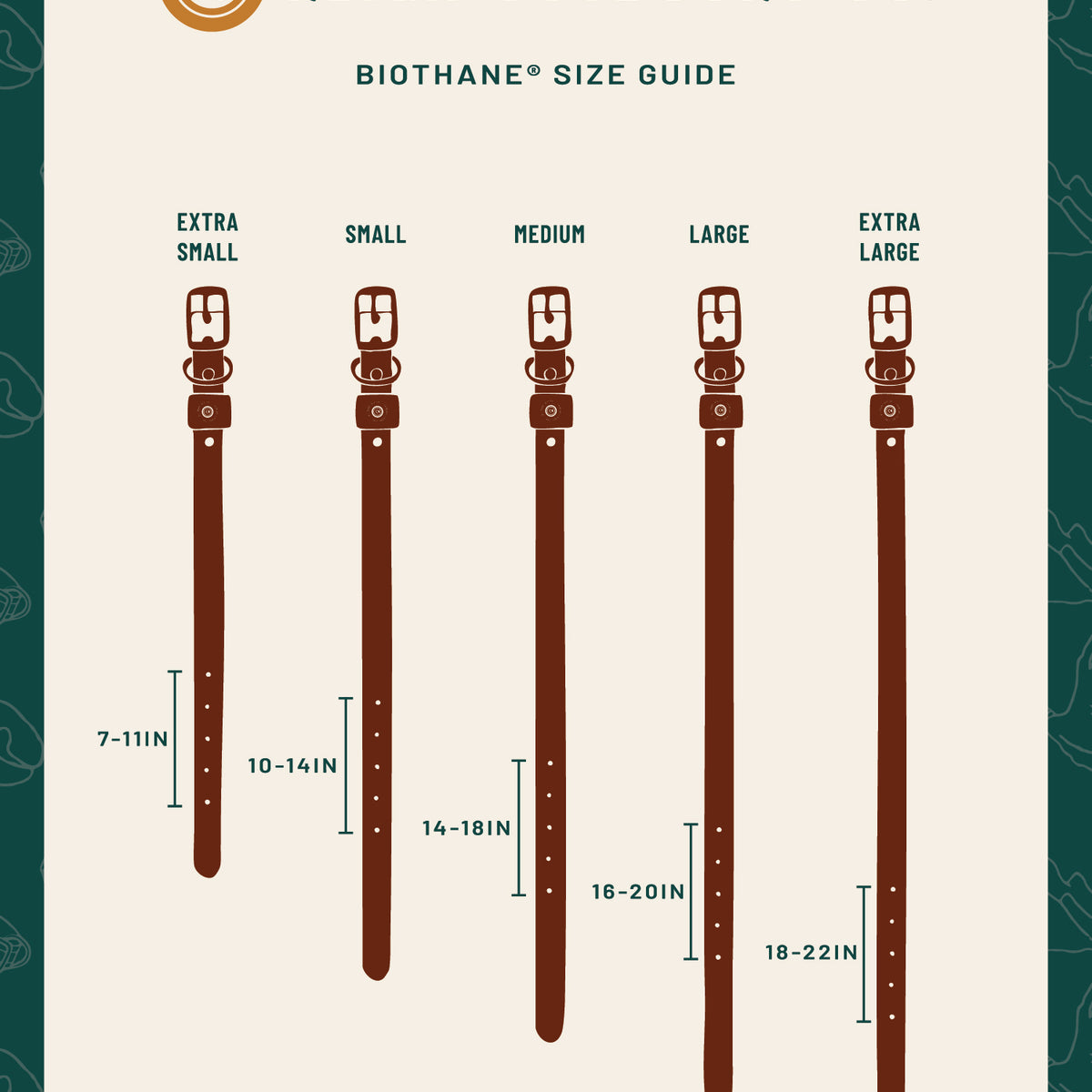 The Beretta Reflective BioThane® Collar – Reign Outdoors LLC